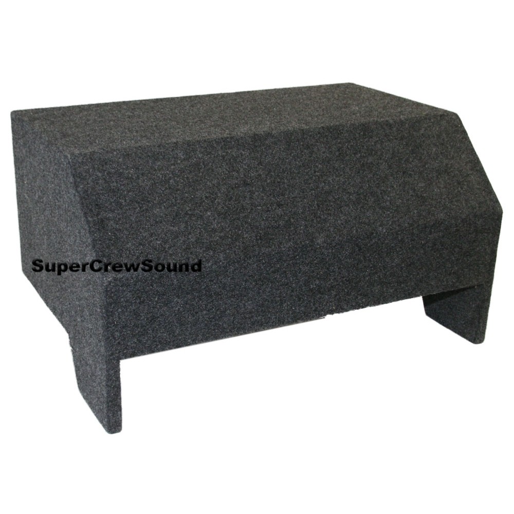 Chevy S-10 Extended Cab Dual Subwoofer Box