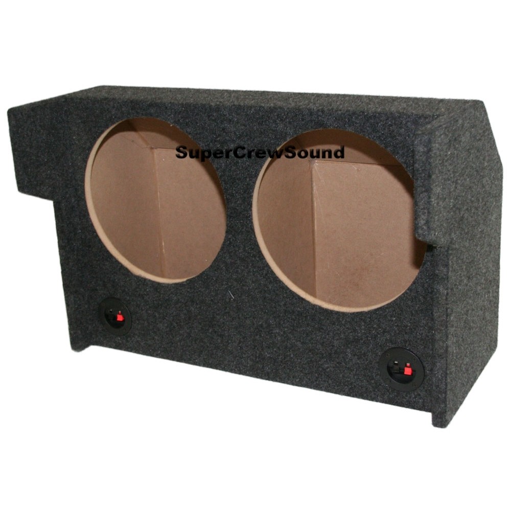 Chevy S-10 Extended Cab Dual Subwoofer Box