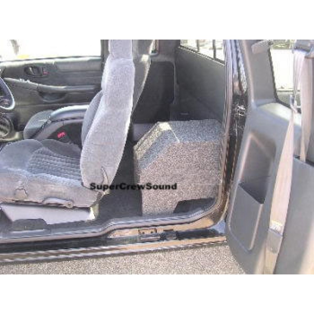 Chevy S-10 Extended Cab Single Subwoofer Box