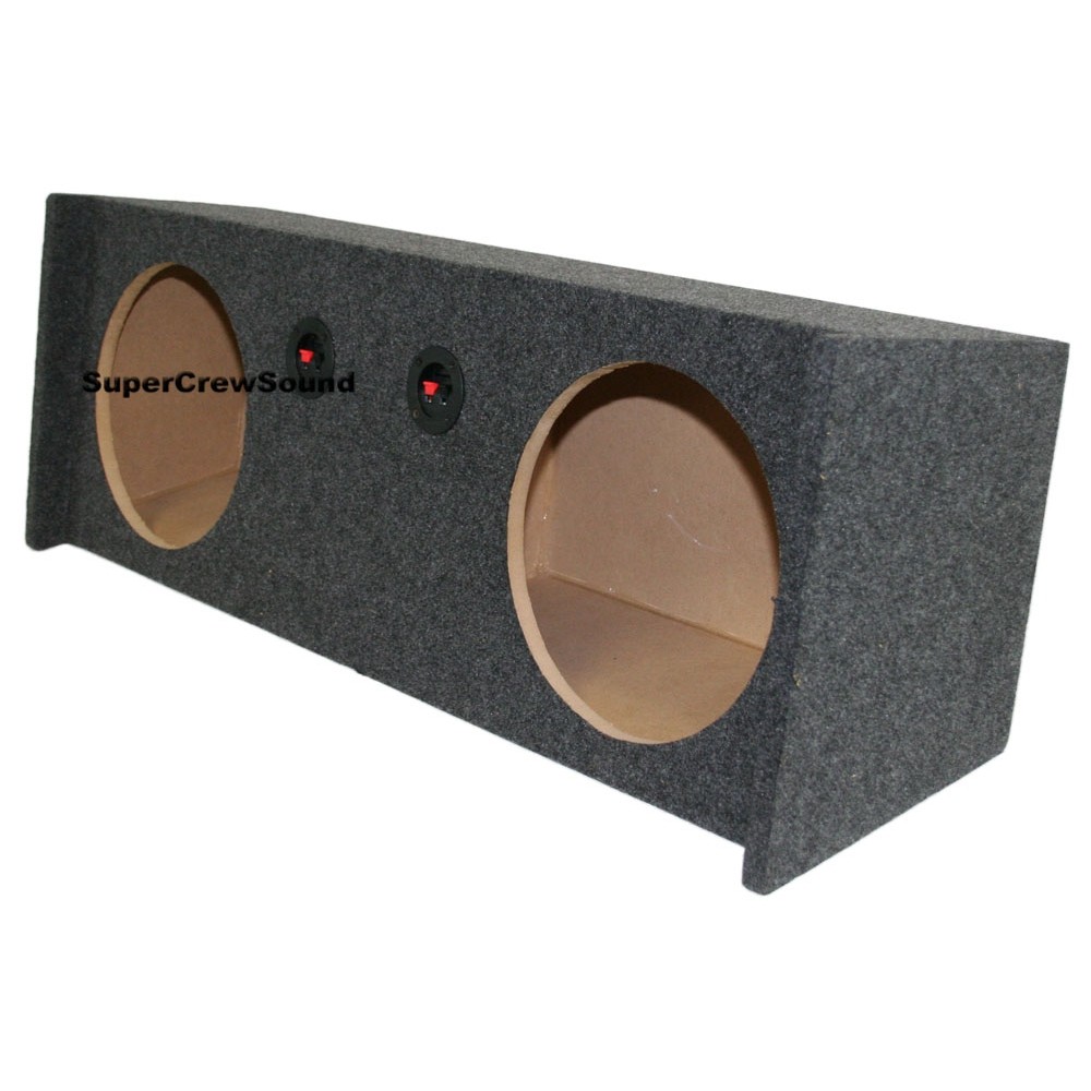 Sport Utility Vehicle Dual Subwoofer Box