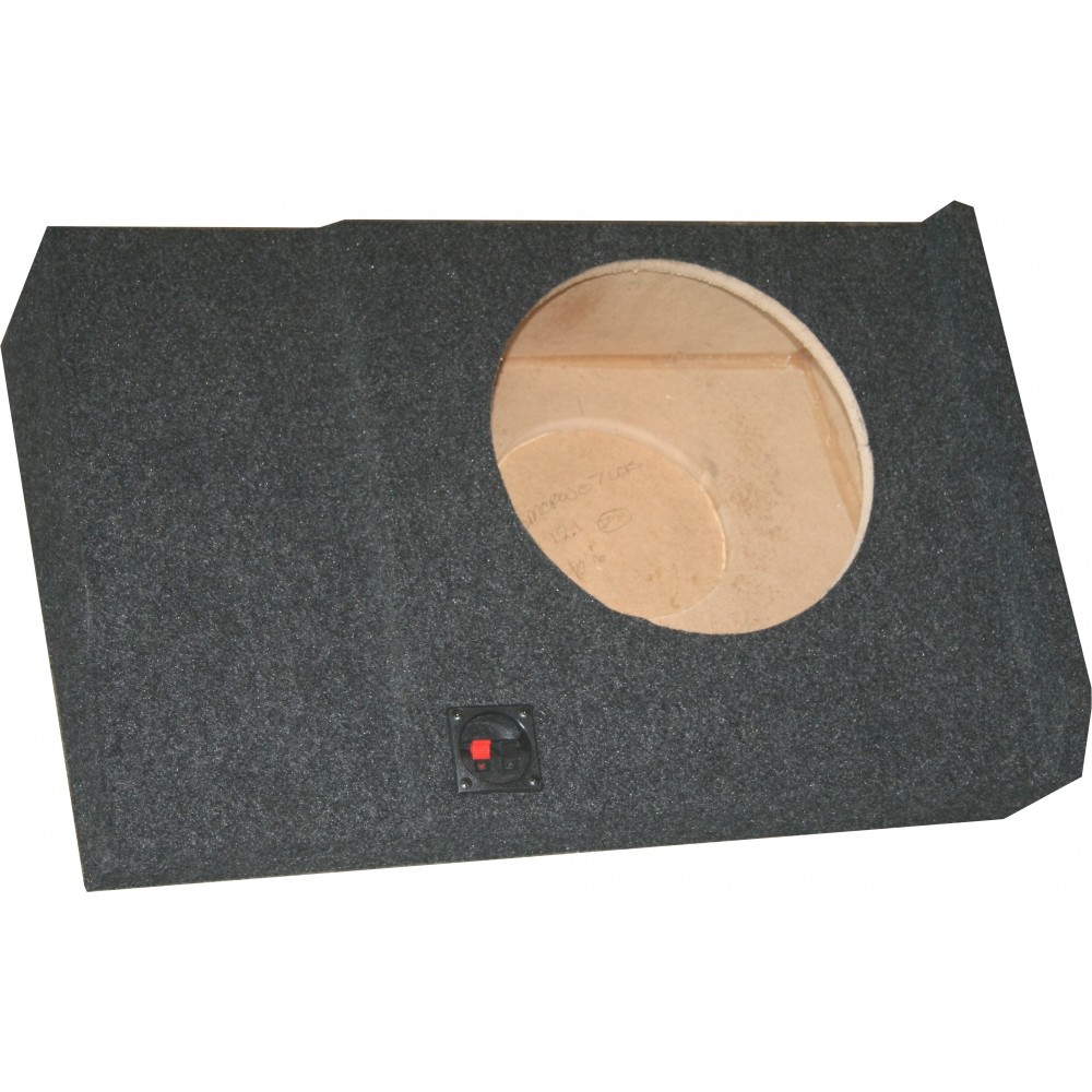 Chevy Silverado / GMC Sierra Crew Cab 07-13 Single Subwoofer Box