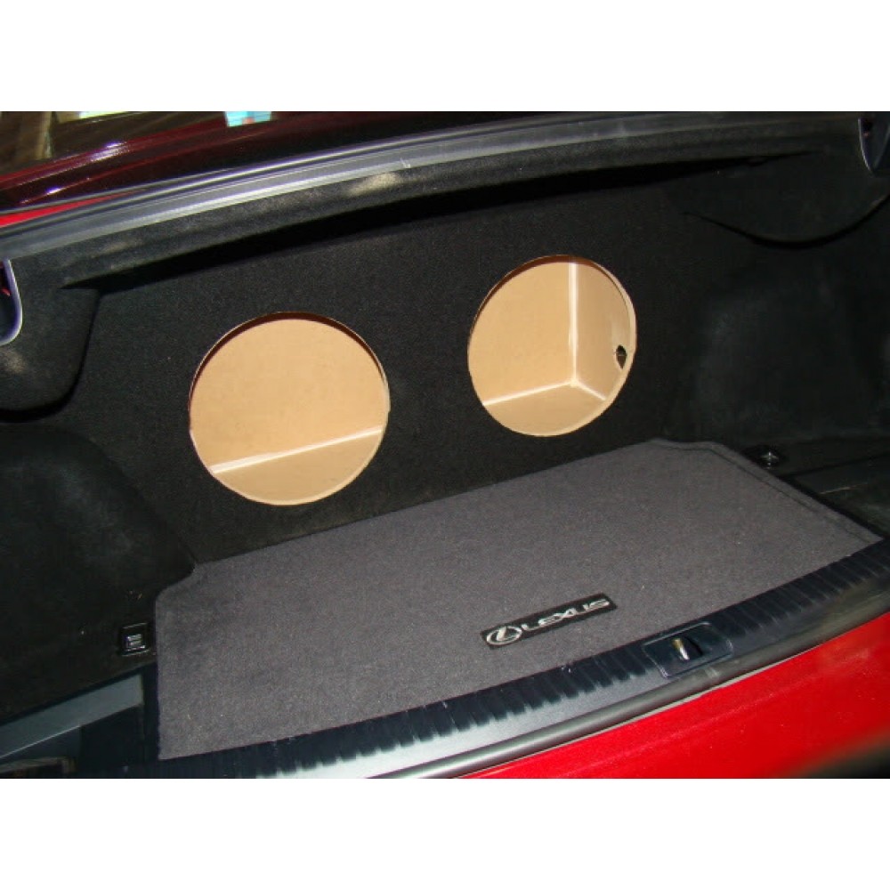 Lexus IS250/350 Dual Subwoofer Enclosure 06 - 13