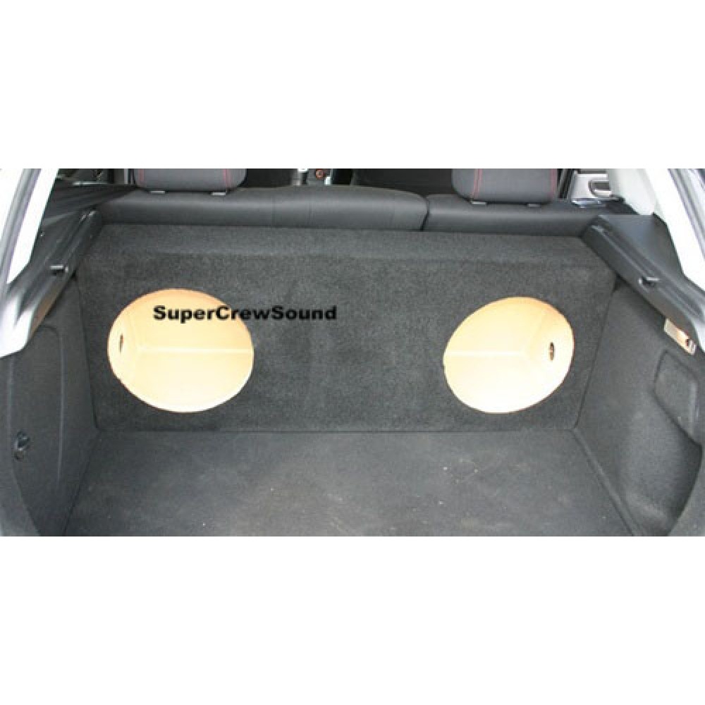 Mazda 3 Hatchback Dual Subwoofer Enclosure