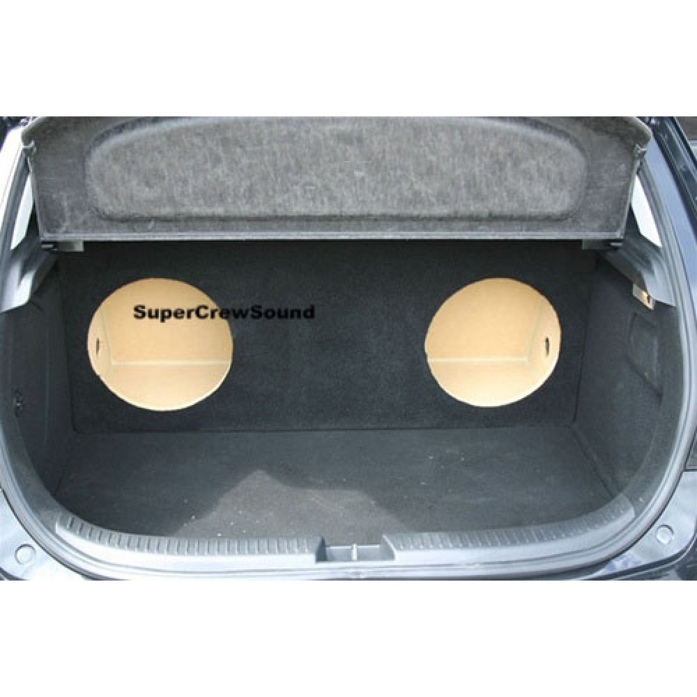 Mazda 3 Hatchback Dual Subwoofer Enclosure