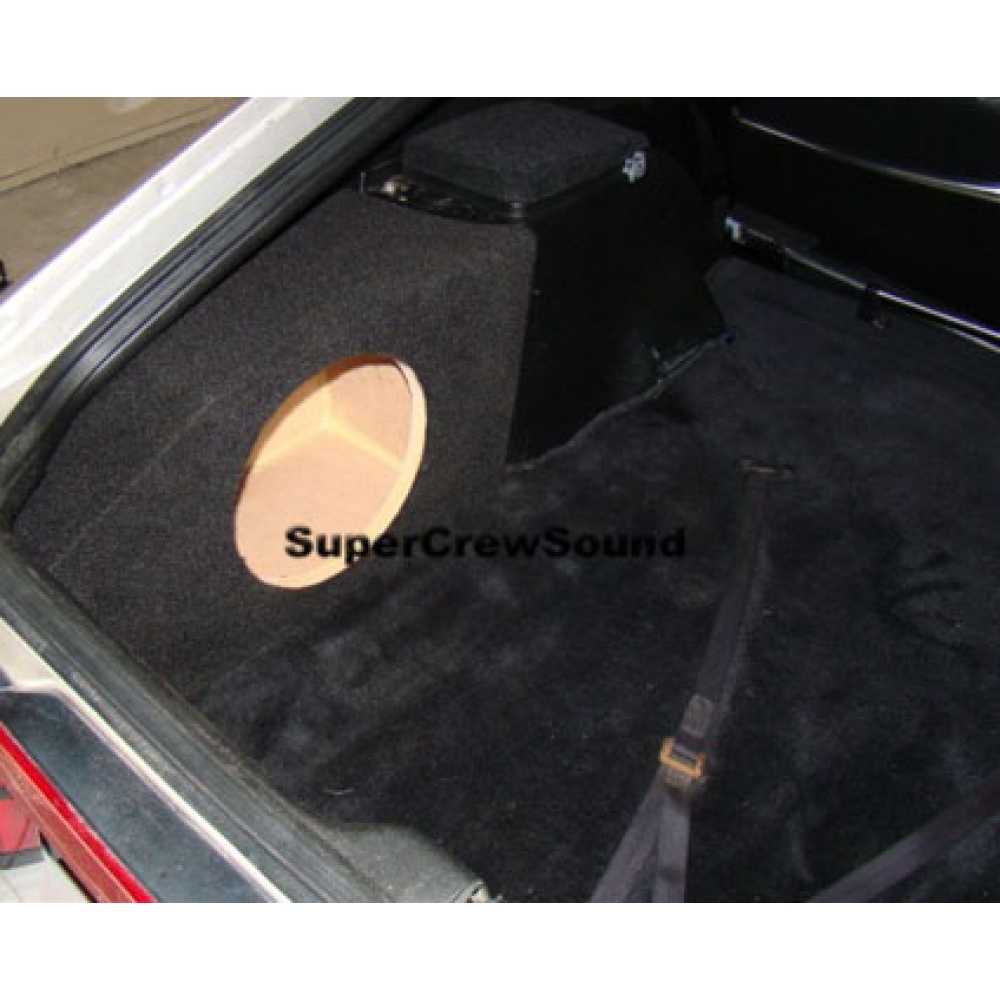 Nissan 300ZX Single Subwoofer Enclosure (Corner Mount) 84-89