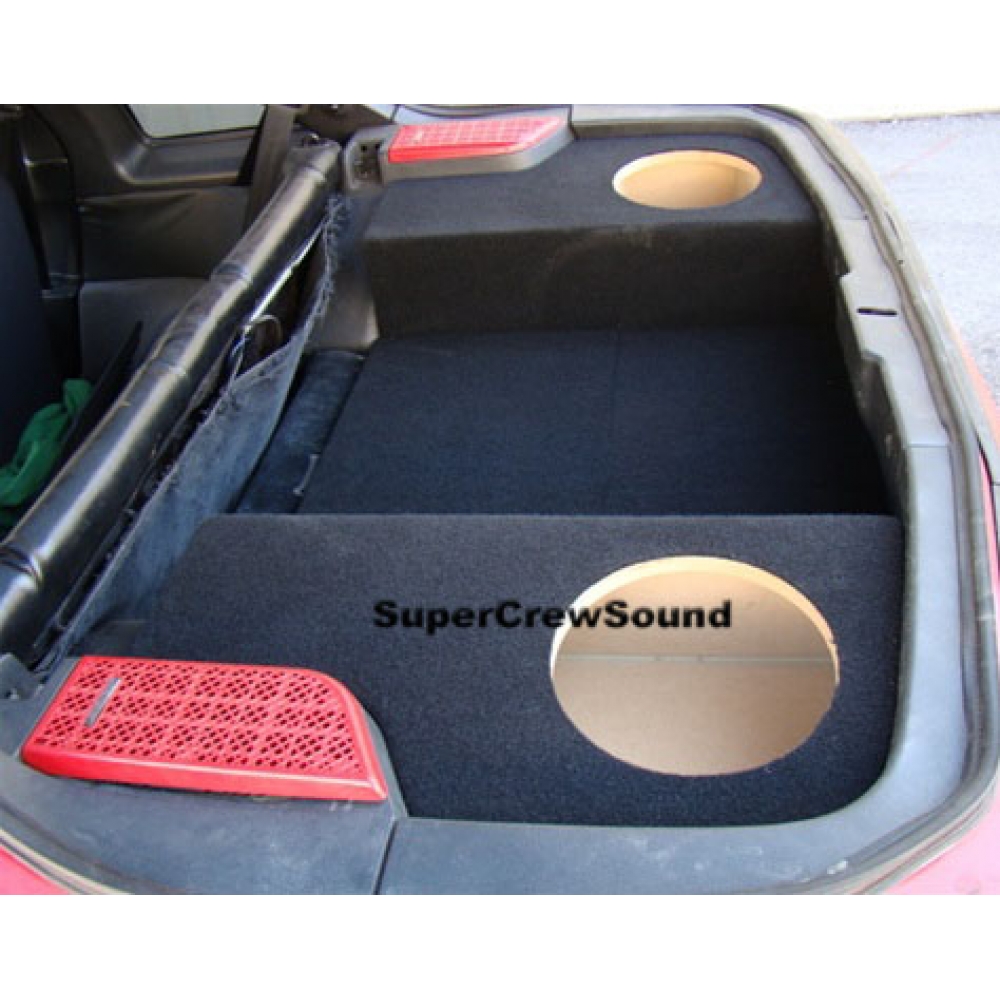 Nissan 300ZX Dual Subwoofer Enclosure (4 seater) 90-96