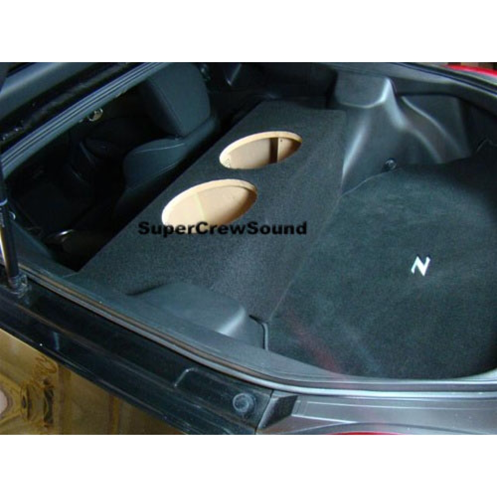 Nissan 370Z Dual Upfire Subwoofer Enclosure