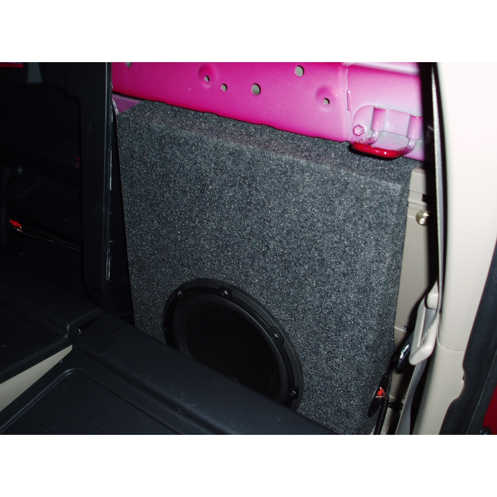 Toyota Tacoma Double Cab 05-20 Single Subwoofer Box