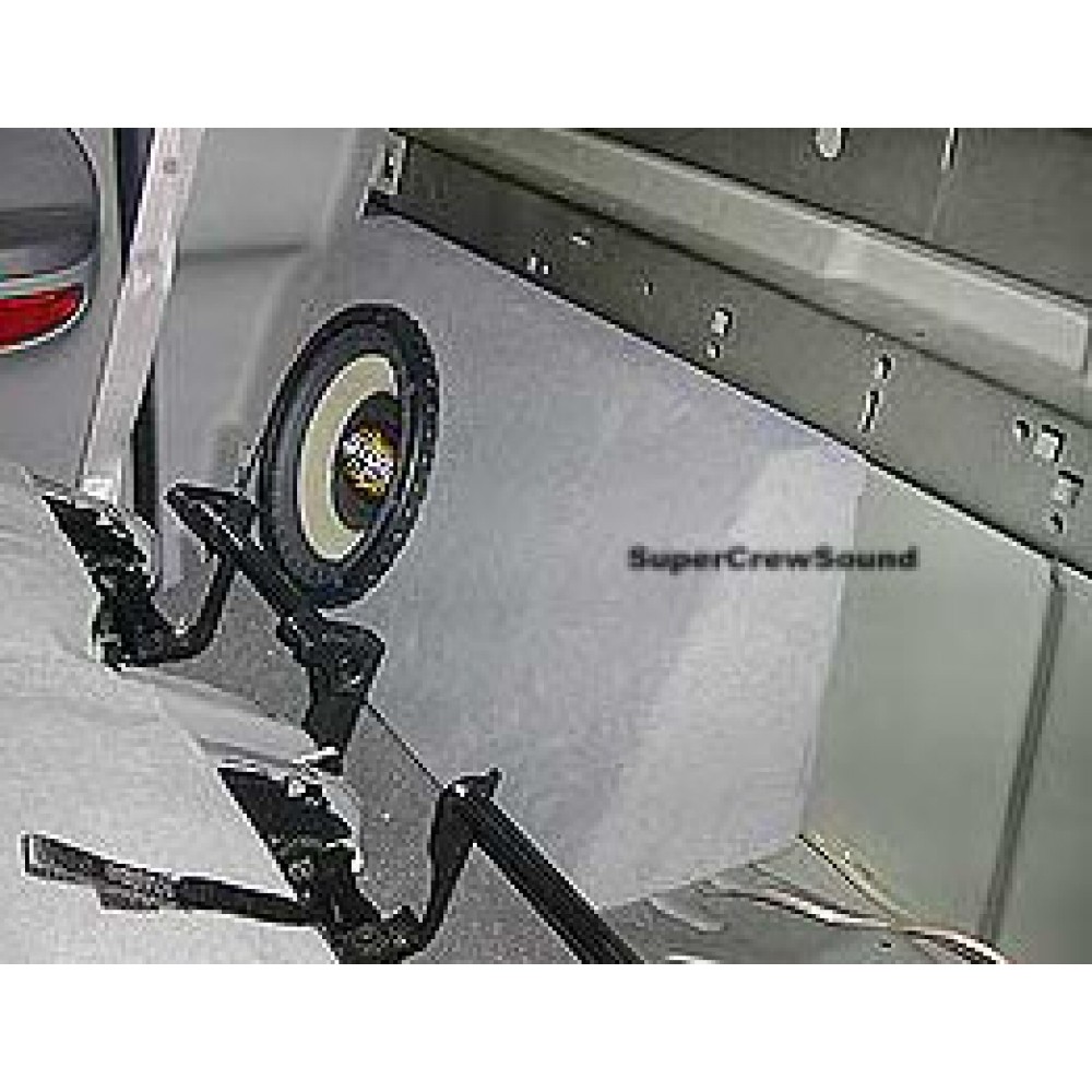 Ford F-150 Supercrew Cab 01-03 Single BTS Subwoofer Box