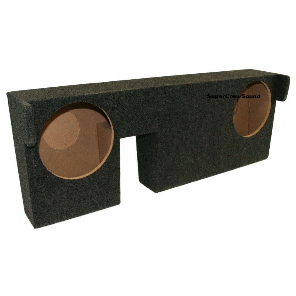 Ford F-150 Supercrew Cab 04-08 Dual 12" Subwoofer Box