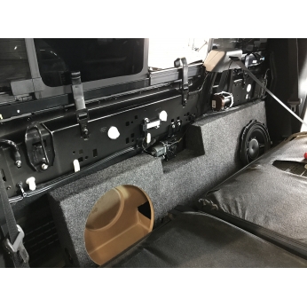 Ford F-250/F-350 Supercrew Cab 2017-2021 Dual BTS Subwoofer Box