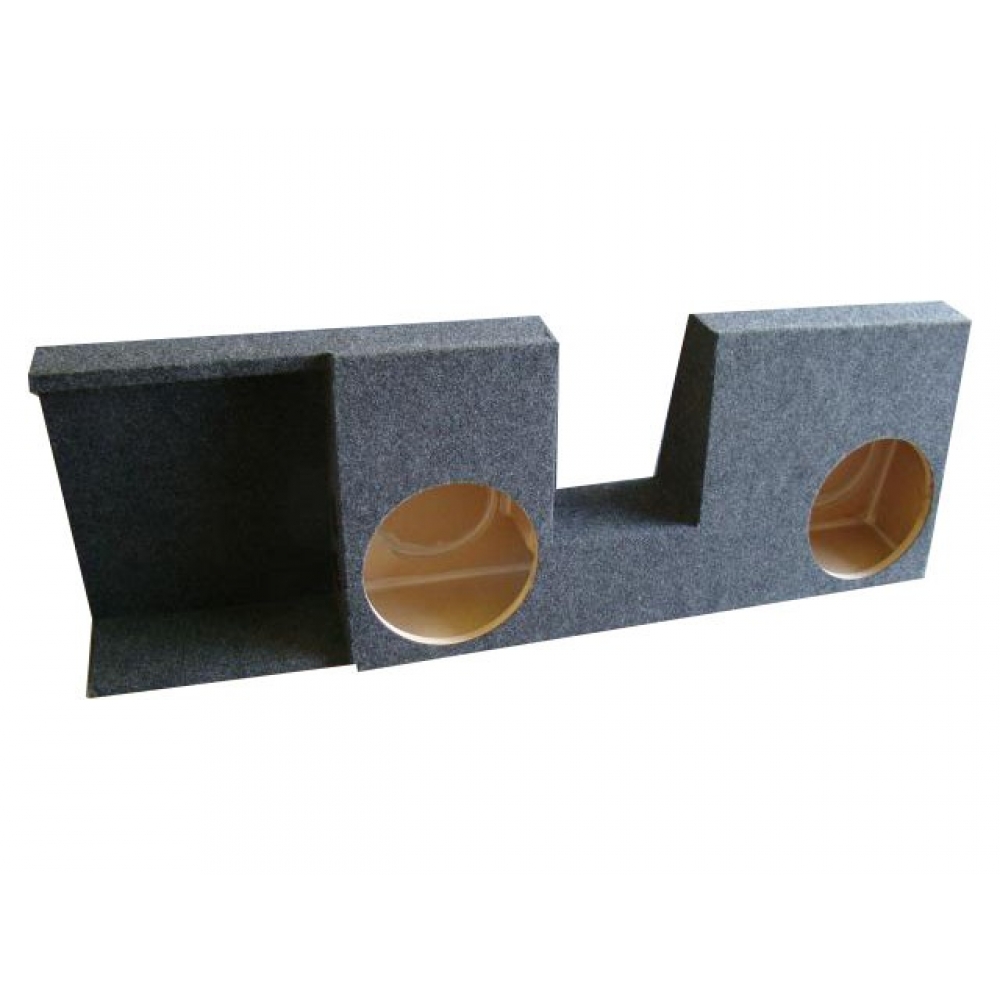 Ford F-250/F-350 Supercrew Cab 08-16 Dual with Amp Rack BTS Subwoofer Box