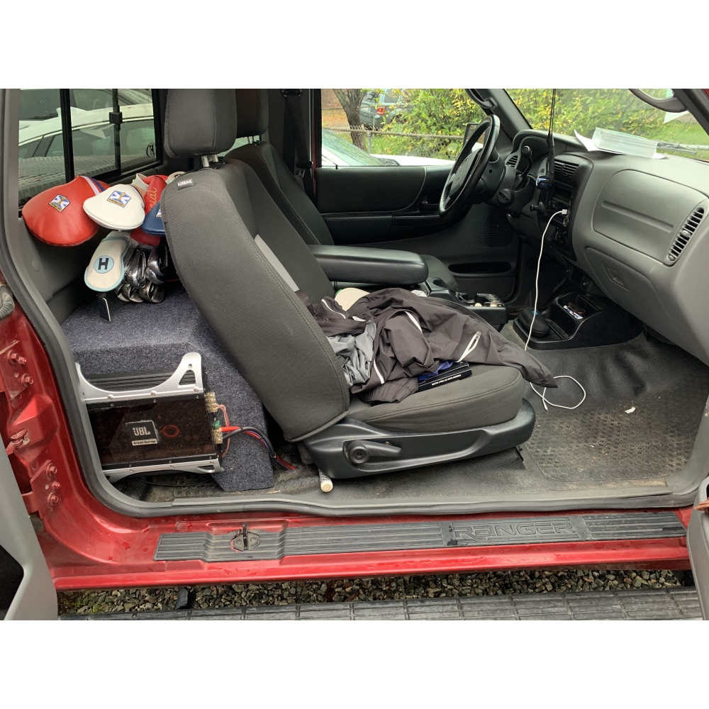 Ford Ranger Extended Cab Single Subwoofer Box